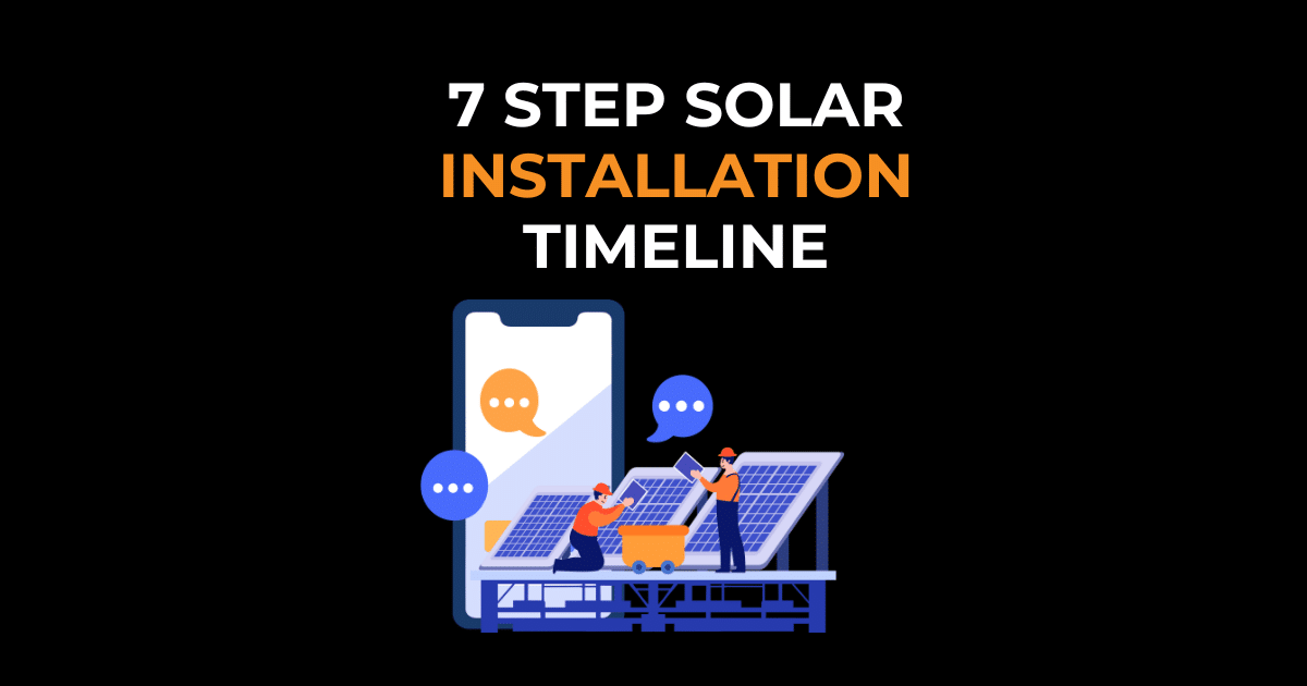 Solar Installation Timeline